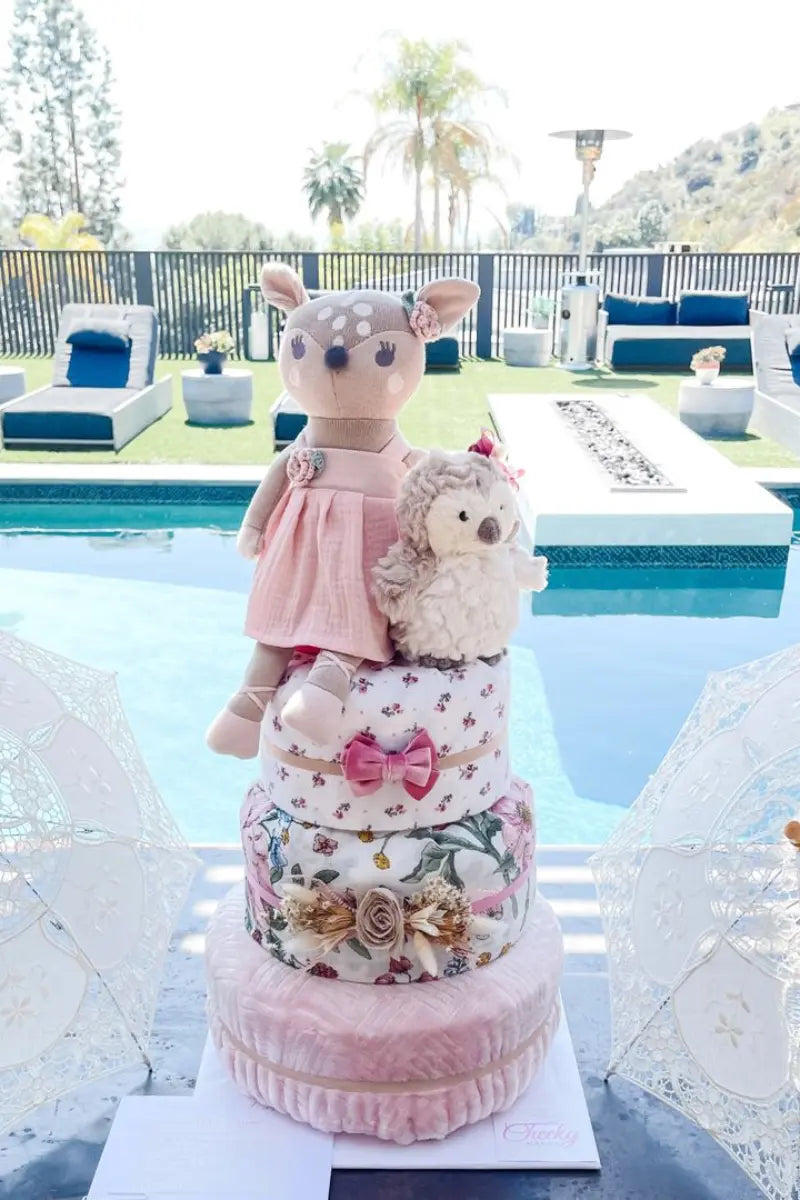 Create Stunning Diaper Towers for Baby Showers | CheekyKakes