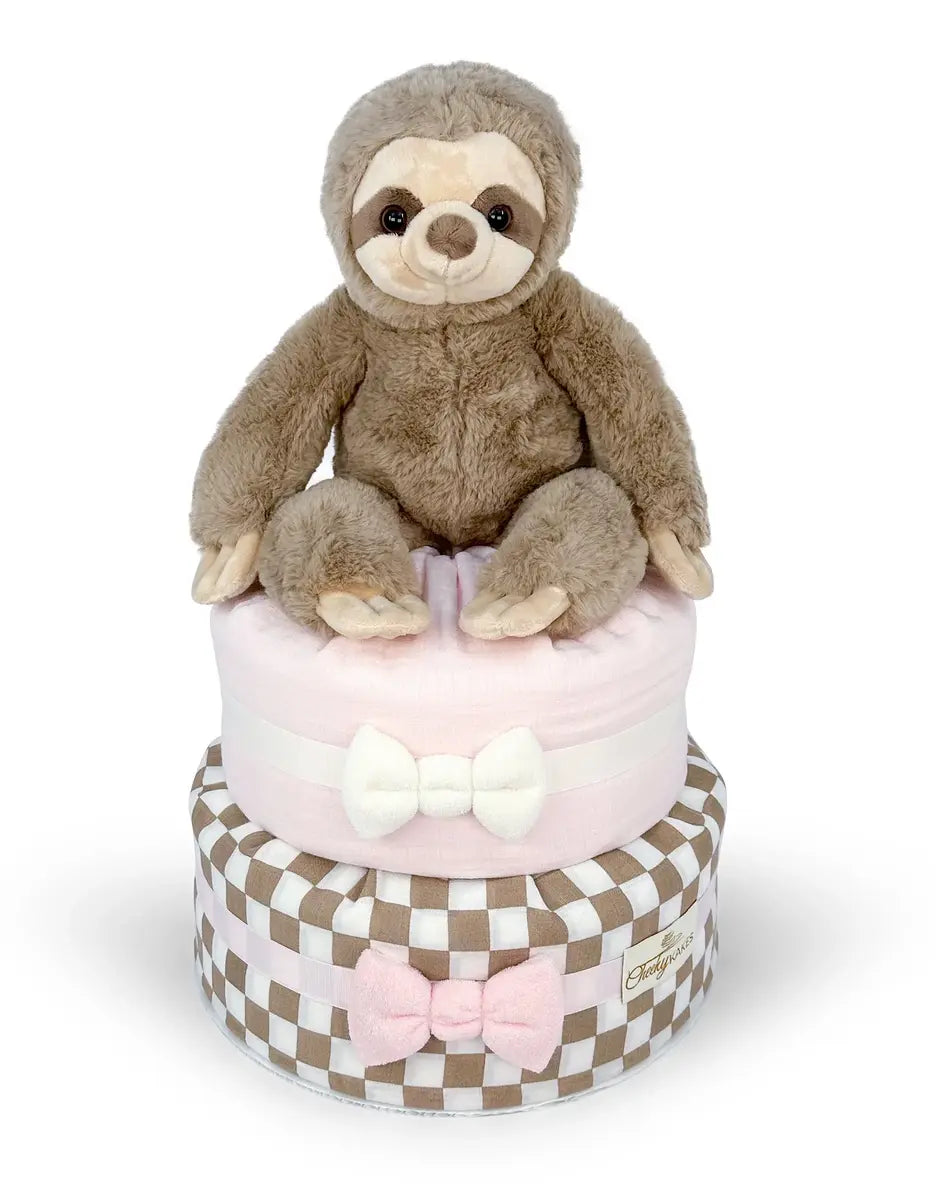 Sloth Diaper Cake - Lyric | Shop - Cheeky Kakes – CheekyKakes